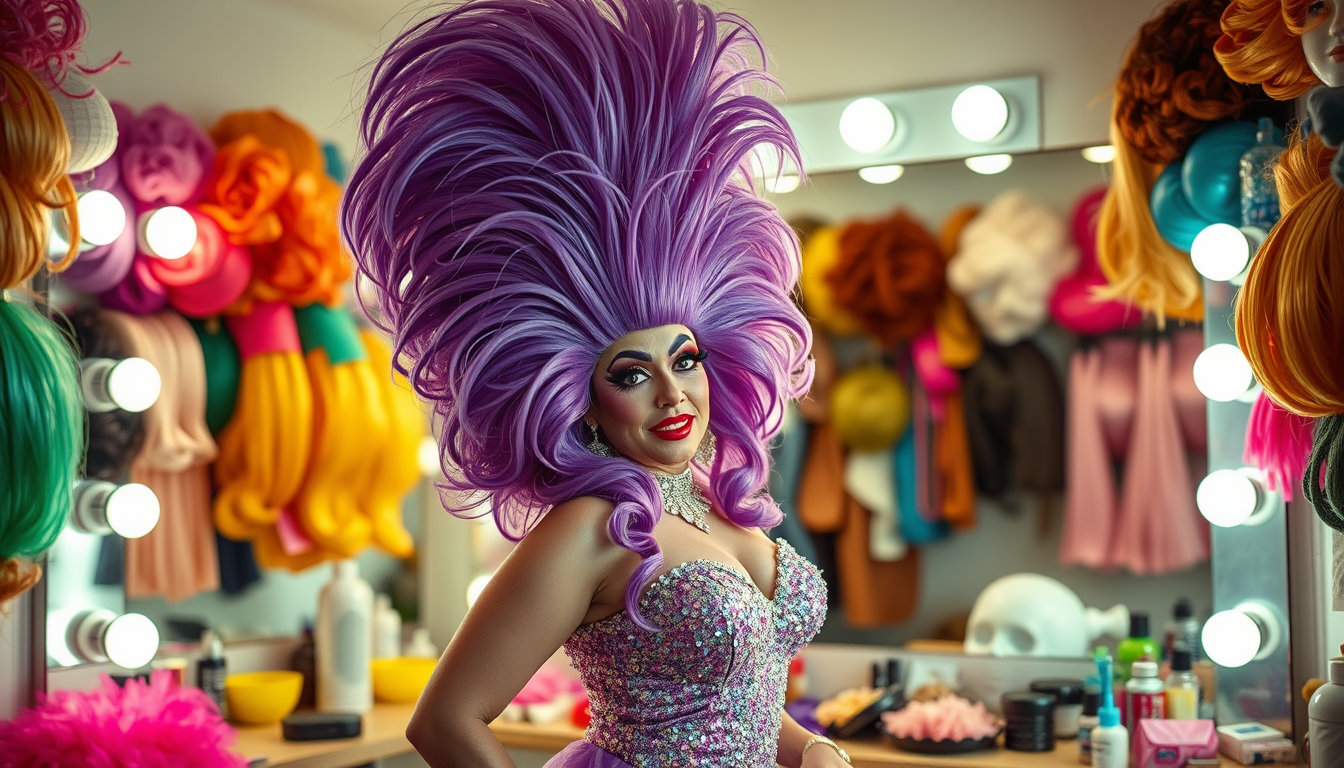 Slay All Day: Drag Queen Hair and Wig Maintenance Tips – The Drag Queen ...