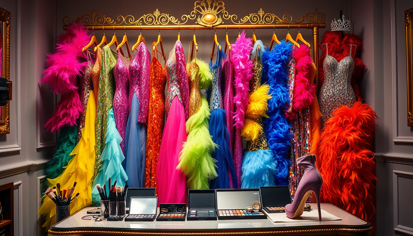 Creating the Perfect Drag Queen Wardrobe: From Gowns to Accessories ...