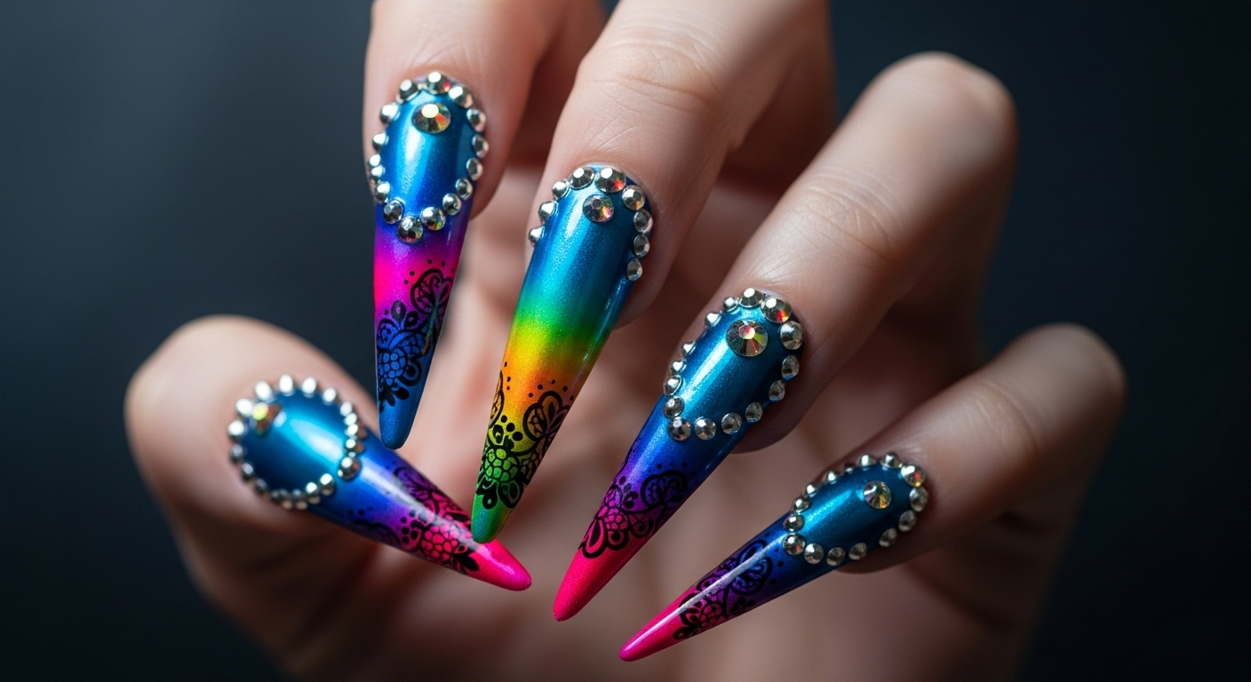Reusable Luxury Press On Nails for Drag Queens💅🏽 | The Drag Queen Store