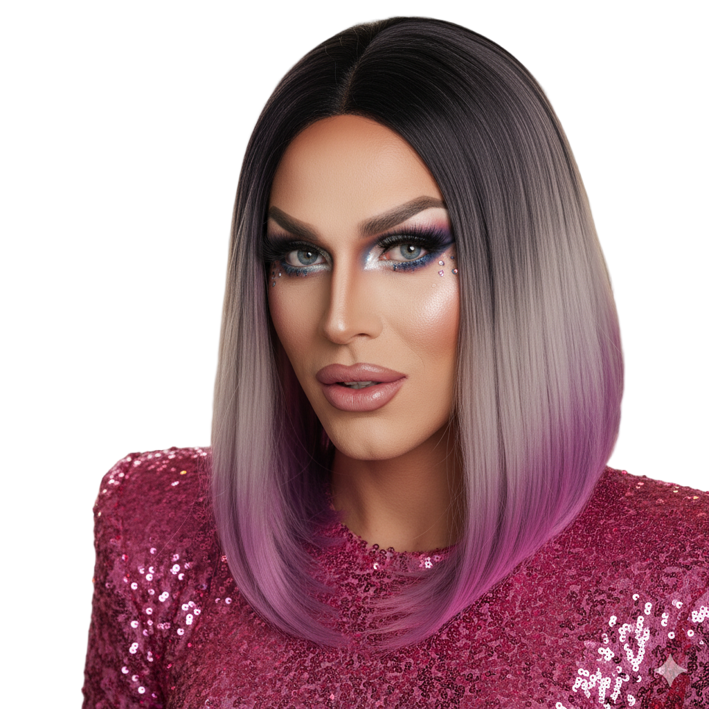 Starlight Ombre Fierce Drag Queen Wig – The Drag Queen Store
