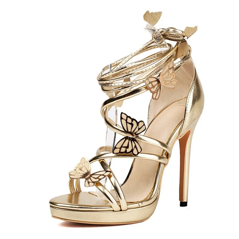 Drag Queen’s Power Stilettos: Strappy High-Heel Sandals – The Drag ...