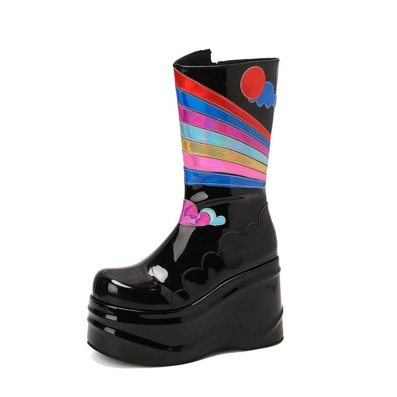 Party Queen Platform Boots | The Drag Queen Store