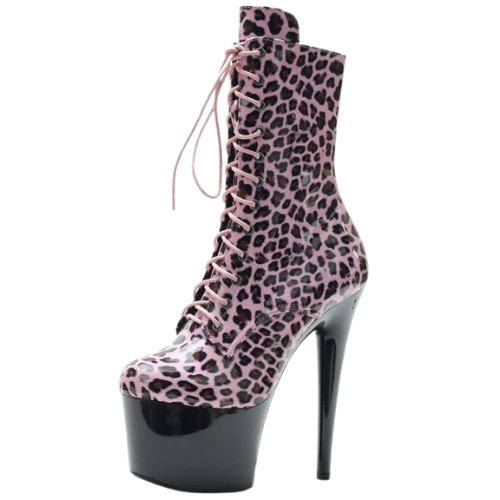 Leopard Print Platform Boots – The Drag Queen Store