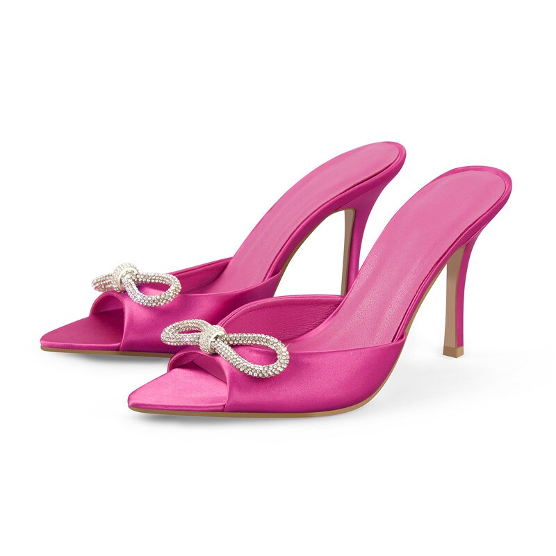 Peep Toe Mules Sandals – The Drag Queen Store