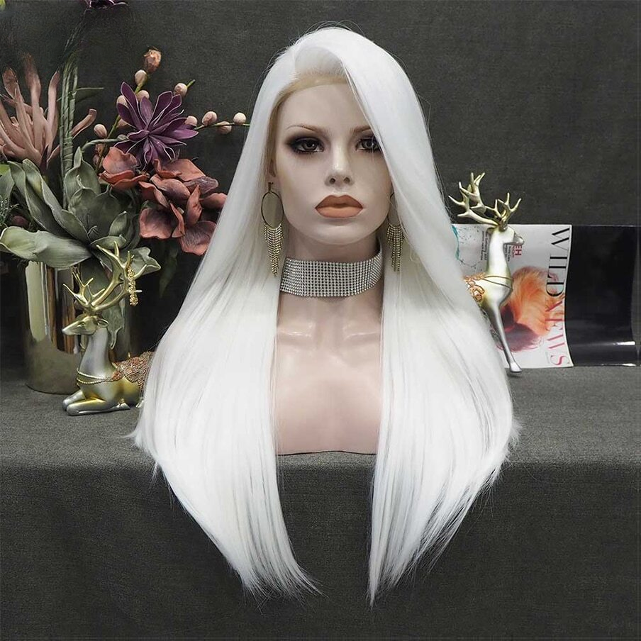 Mary Malade White Lace Front Wig | The Drag Queen Store