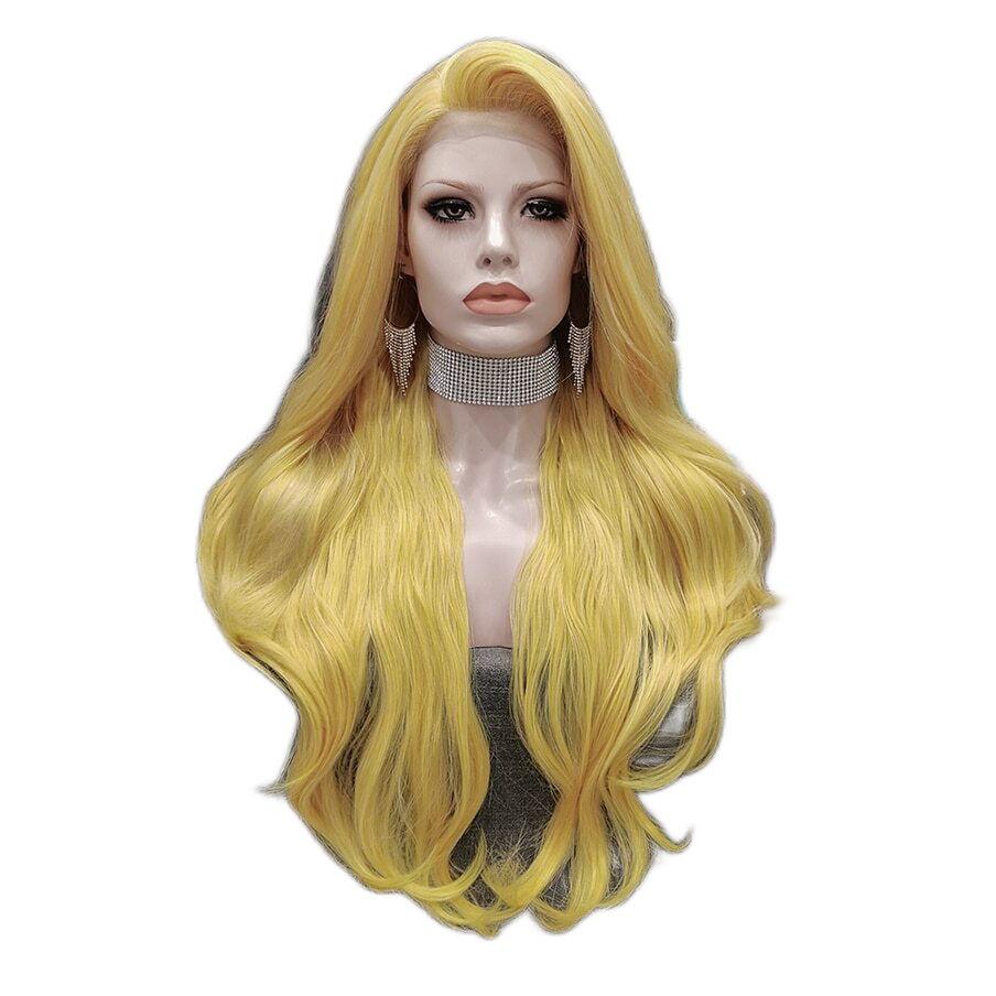 Hella Billy Lace Front Yellow Wig – The Drag Queen Store
