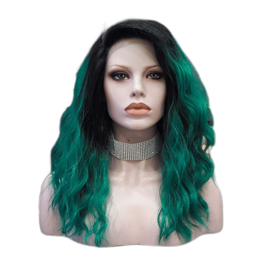 Belle Ligerrente Green Lace Front Wig – The Drag Queen Store