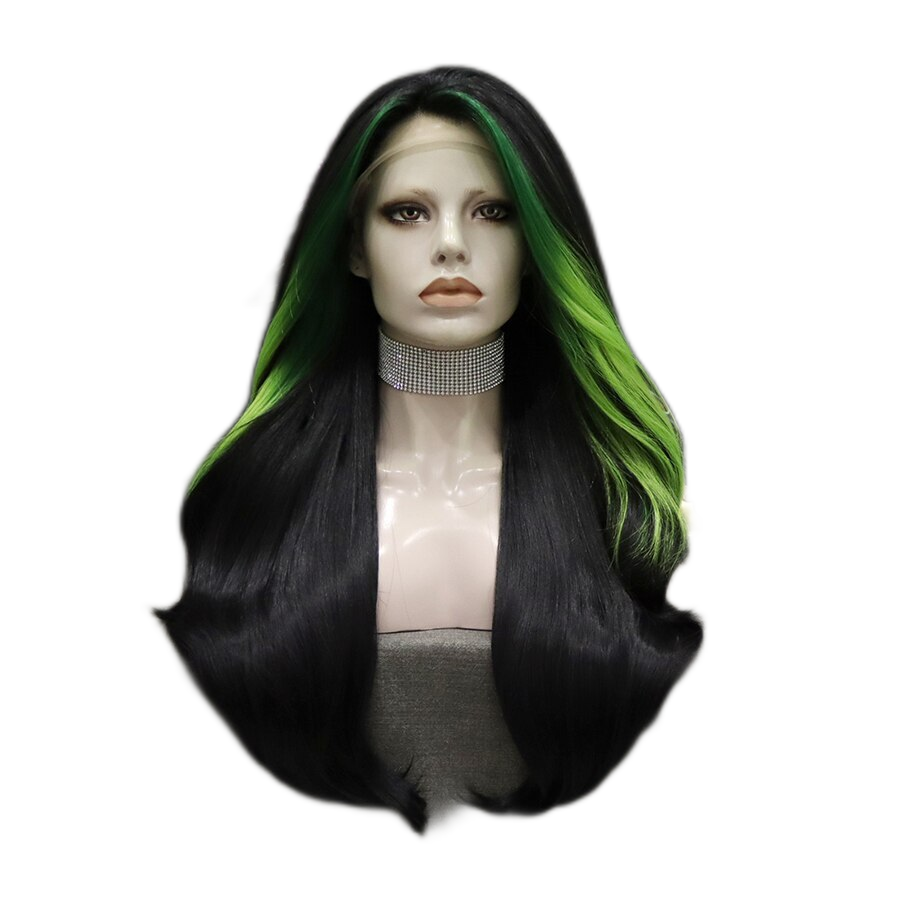 Queen Jolene Black Wig With Highlights – The Drag Queen Store