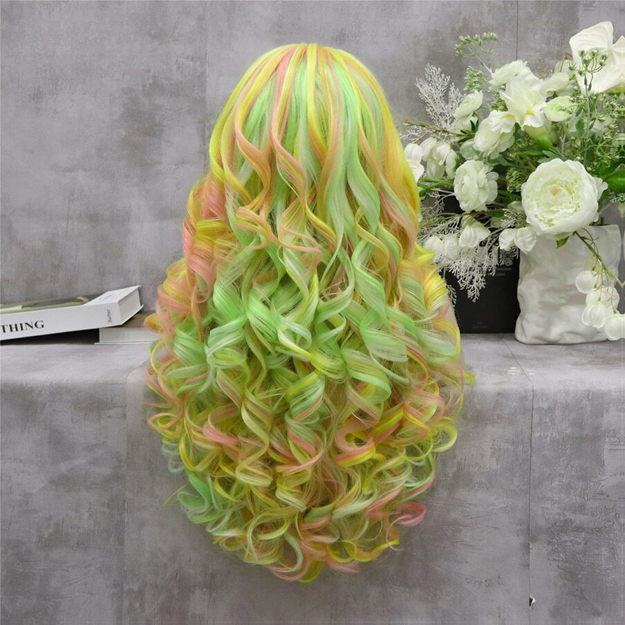 Queen Marlee Long Rainbow Wig – The Drag Queen Store