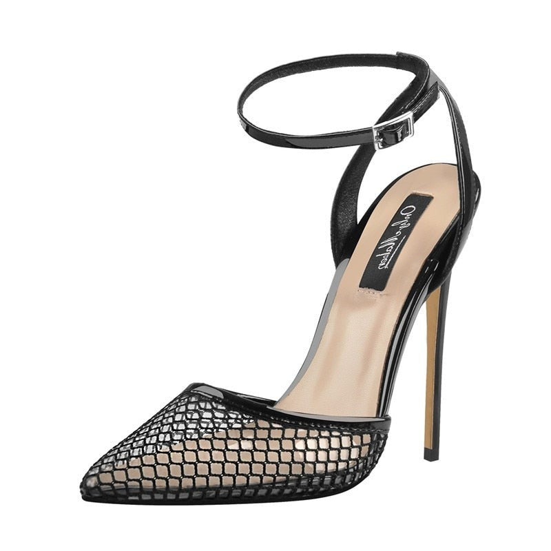 Sue Burben Mesh Pumps – The Drag Queen Store