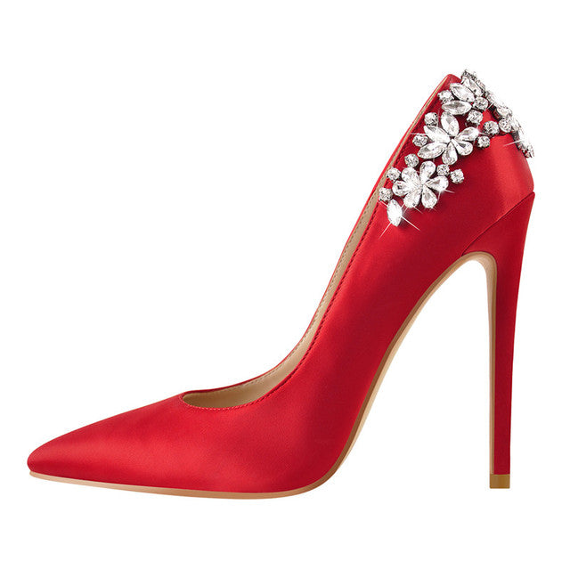 Salma Nella Diamond Pumps – The Drag Queen Store