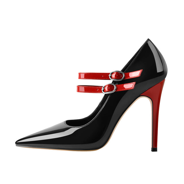 Sheila Tack 5-Inch Stiletto Drag Queen Pumps – Fierce Red Bottoms & Do ...