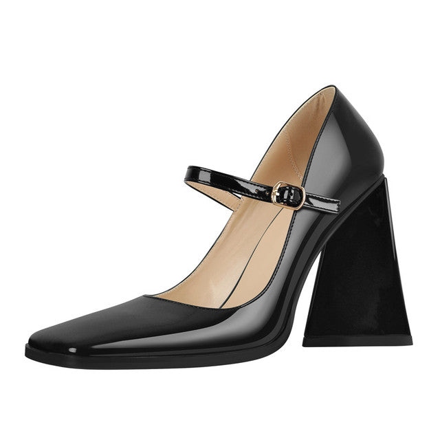 Mary Jane Square Toes Pumps – The Drag Queen Store