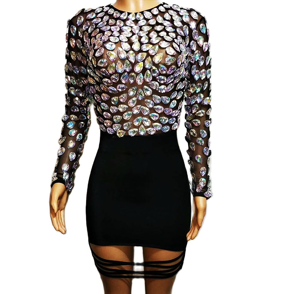 Queen Latifah Diamond Mini Dress – The Drag Queen Store